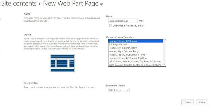 Understanding Classic Page in SharePoint